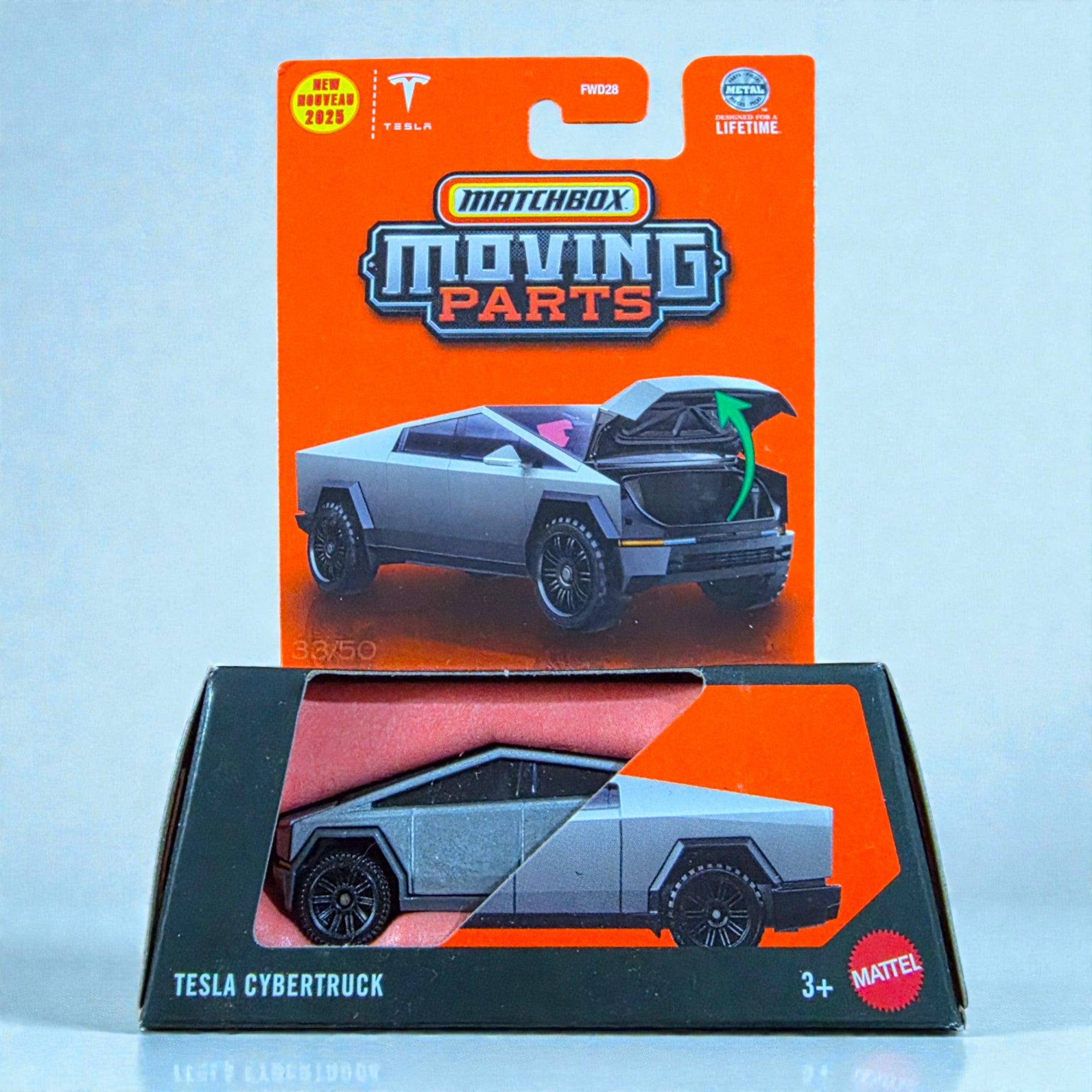 Tesla Cyber Truck - Hot Wheels MatchBox Moving Parts (2025 Edition) FW ...