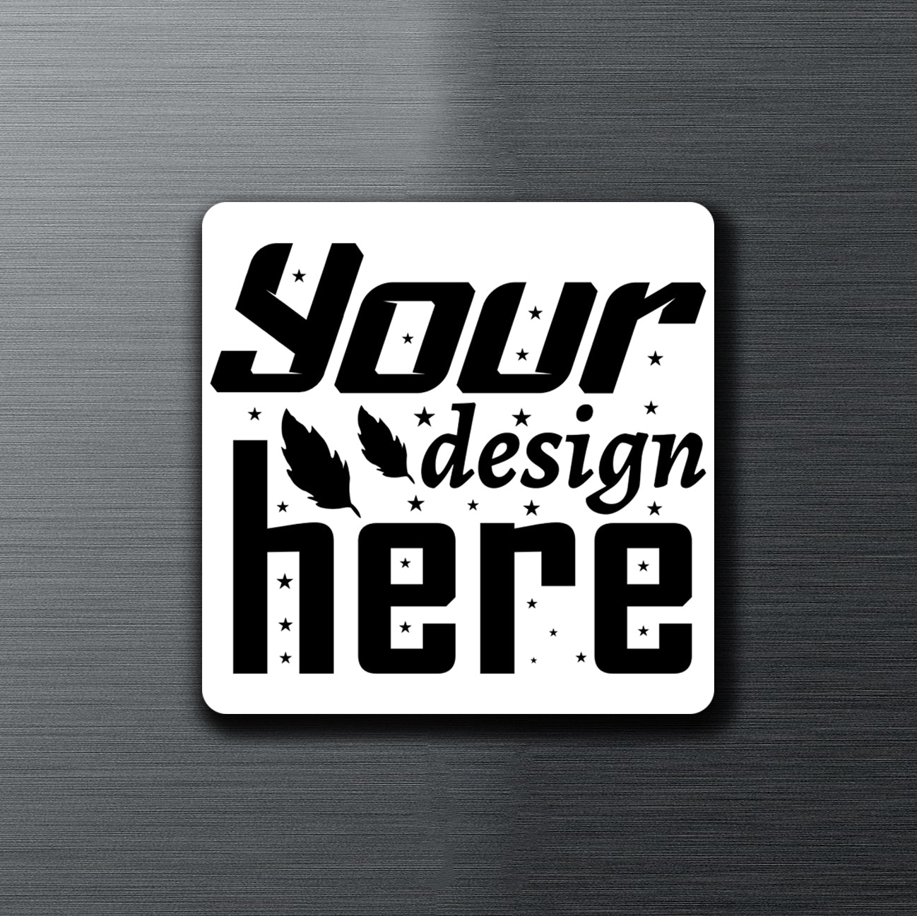 Custom Personalised Fridge Magnets – Square, Round & Rectangle 3mm ...