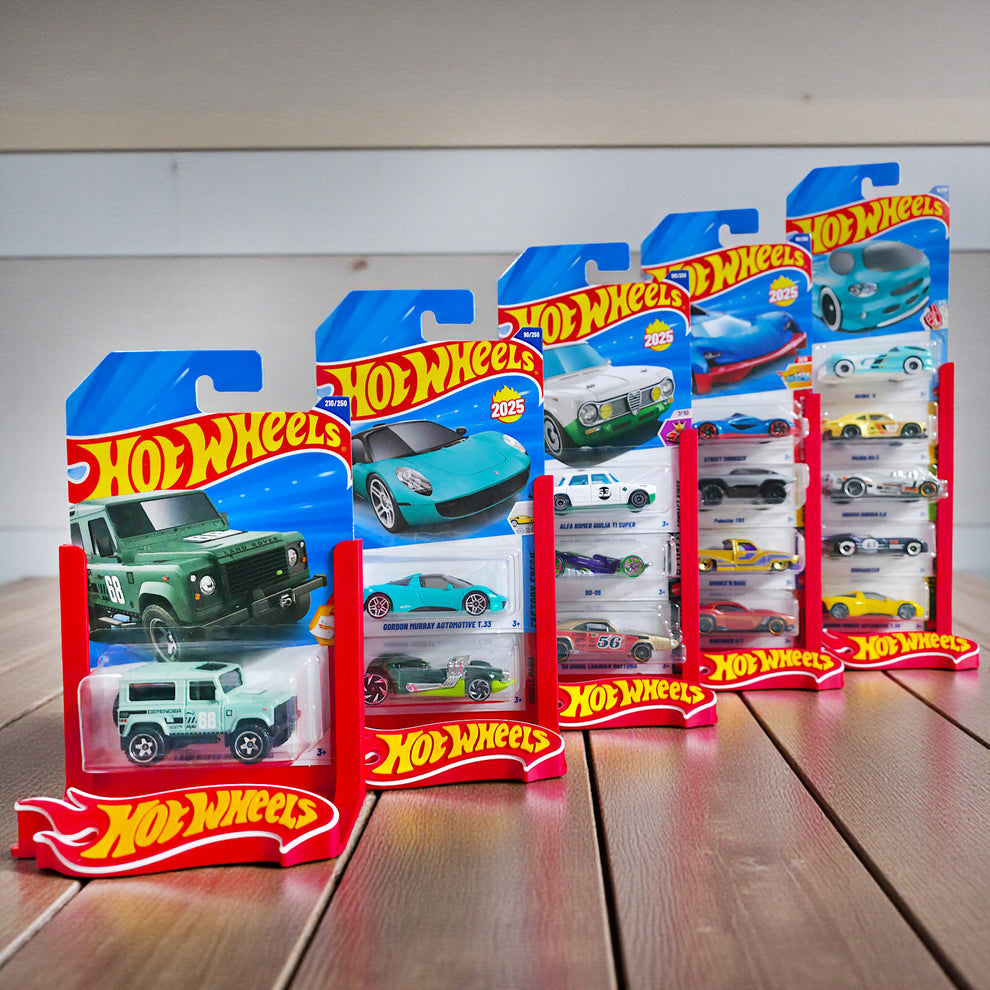 Hot Wheels Card Display Stand with Logo - Premium Collector Stand for ...