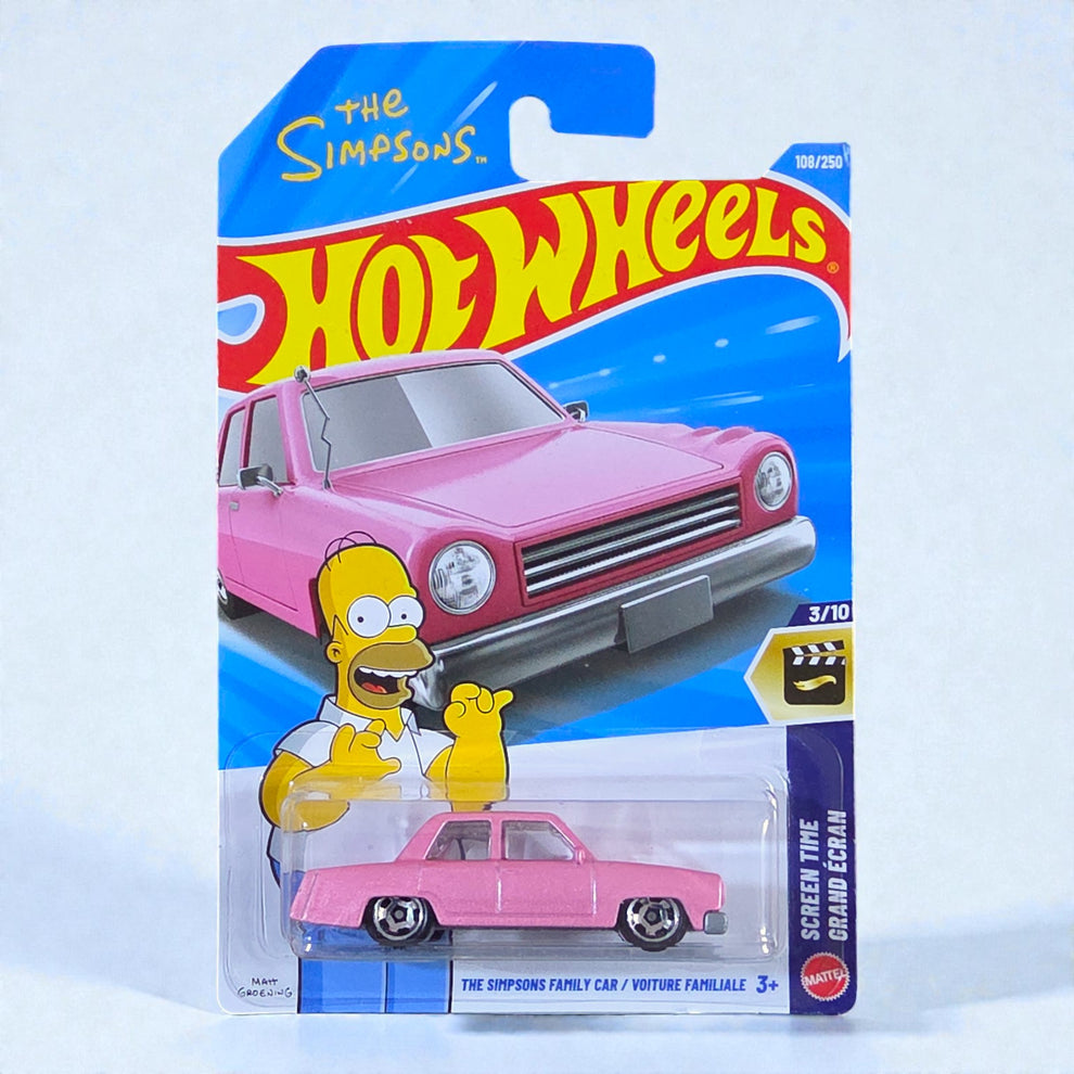 Hot Wheels E Case - The Simpsons Family Car - 108/250 - 2026 Edition ...