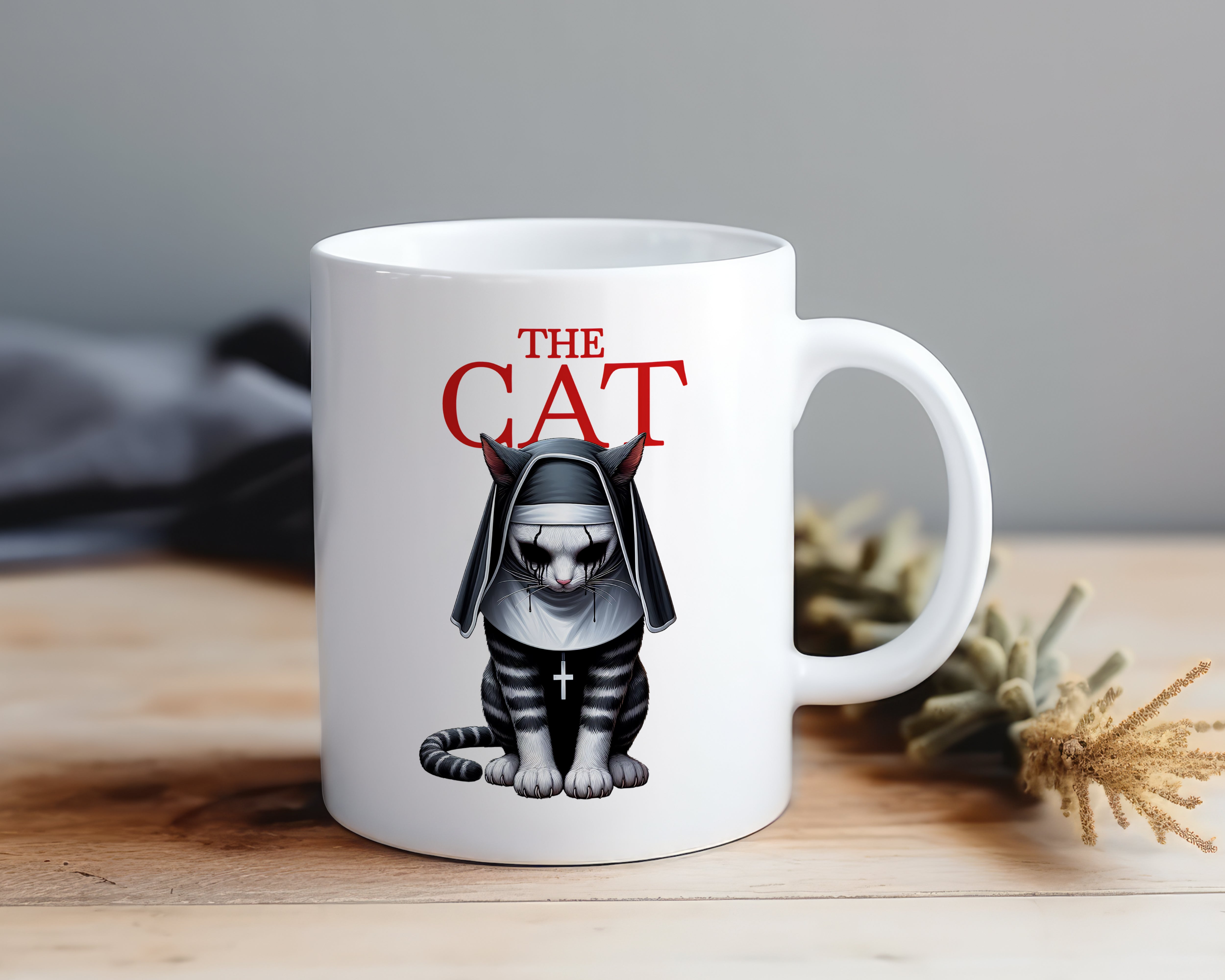 The Nun Cat - Mug – Shop Sentosa
