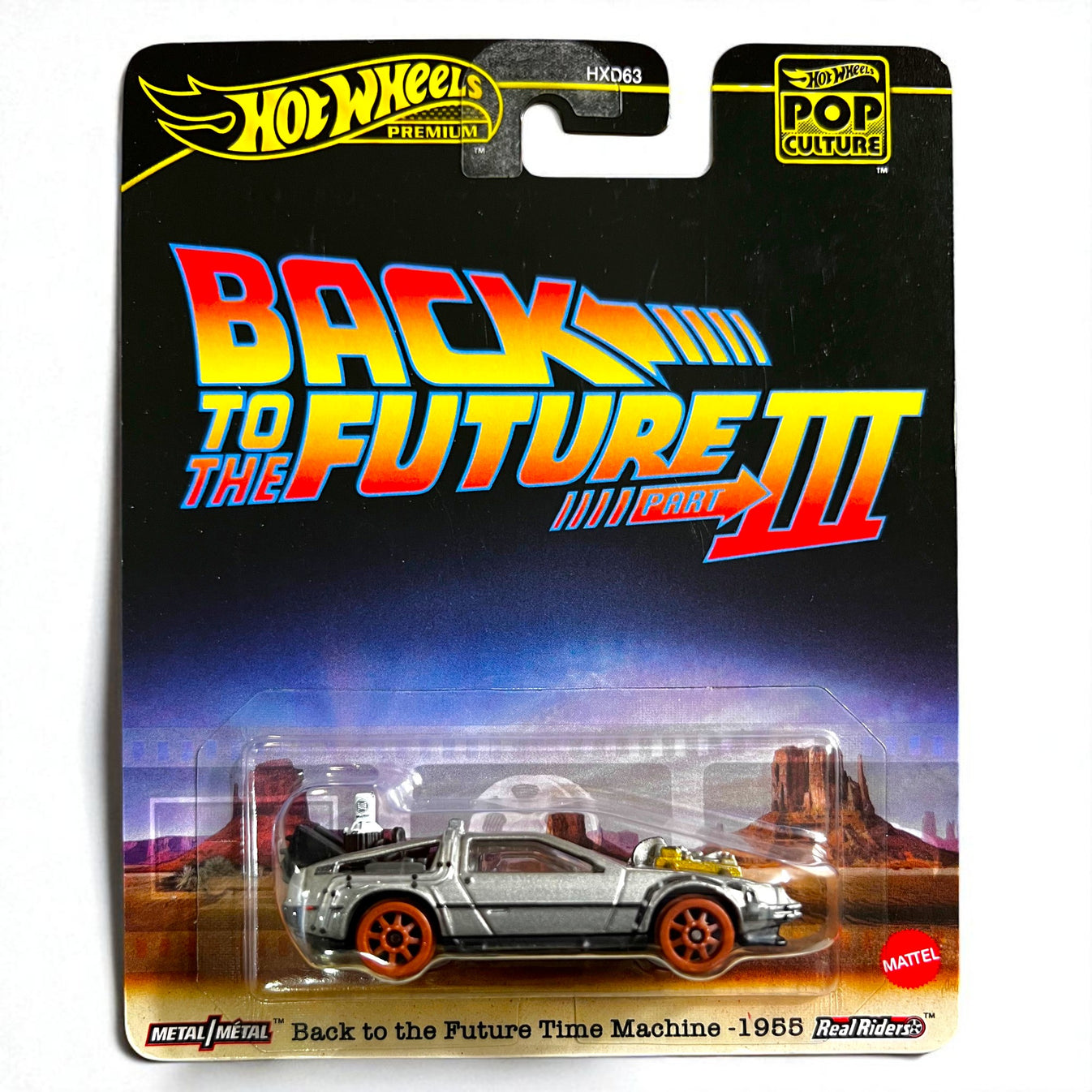 Hot Wheels Premium Pop Culture Back To The Future Time Machine - HXD63 ...