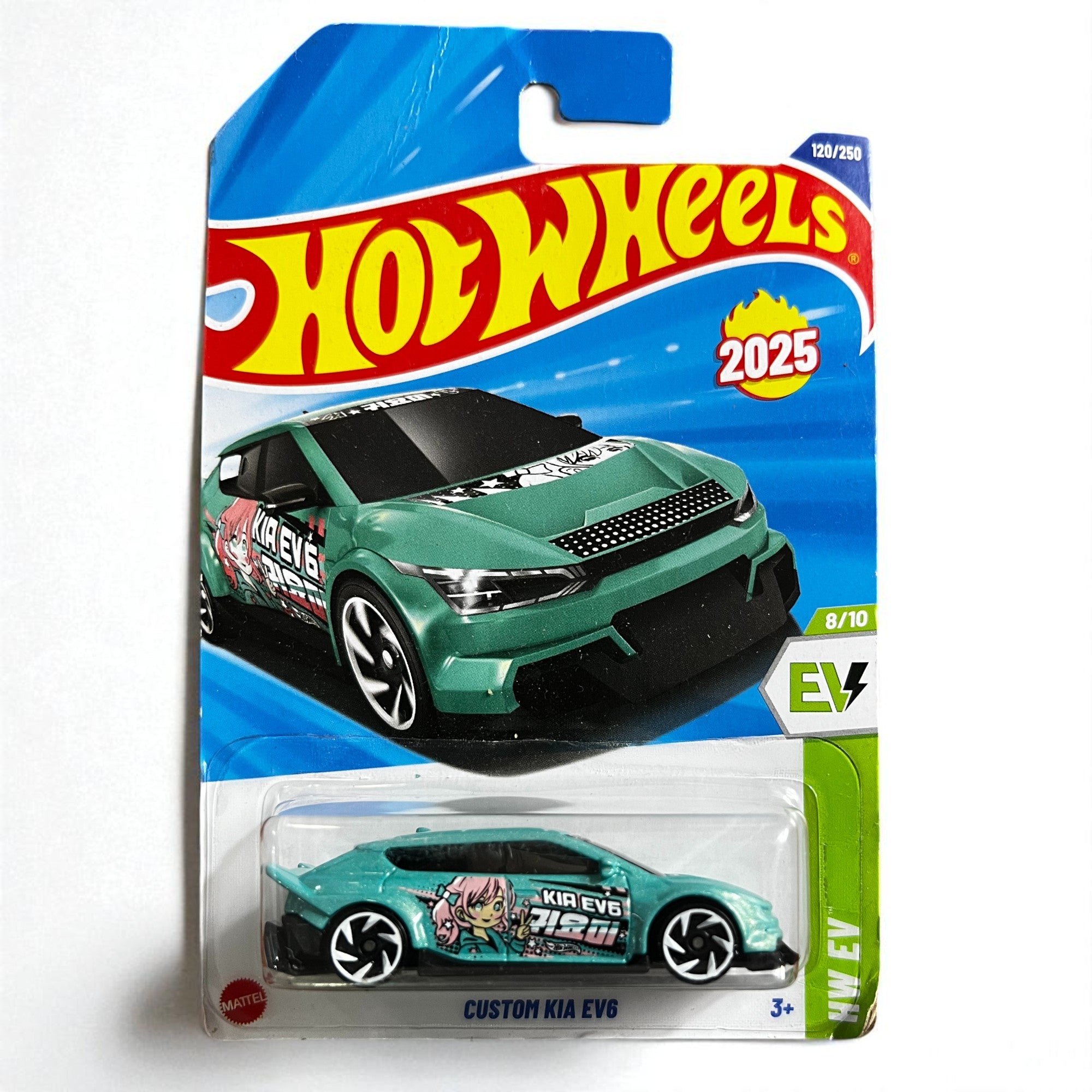 Hot Wheels N Case - Custom KIA EV6 - 120/250 - 2025 Edition - HYX91 N7 ...